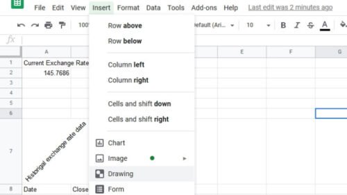 How to rotate text in Google Sheets