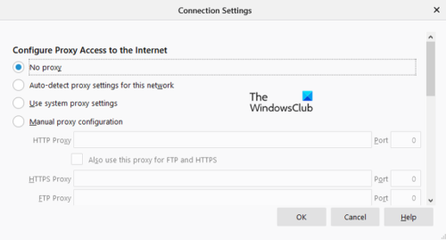 How to disable Proxy settings in Firefox using Registry or UI How to disable Proxy settings in Firefox using Registry or UI