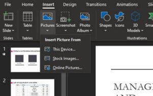 How to add Captions to Pictures in PowerPoint