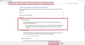 How to turn ON or OFF Public Folder sharing on Windows 11/10