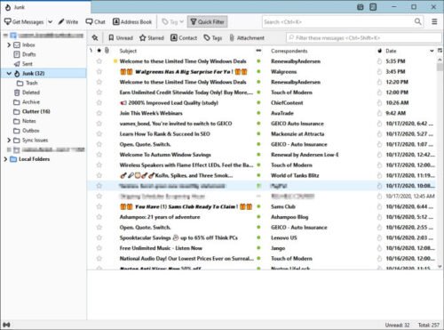 Benefits of using a desktop email client over webmail services