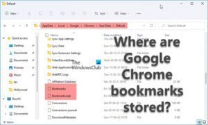 How to import or export Chrome Bookmarks to an HTML file
