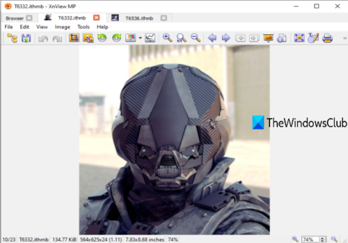 How to open ITHMB files on Windows PC