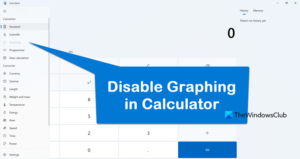 How to use the Graphing Calculator in Windows 11