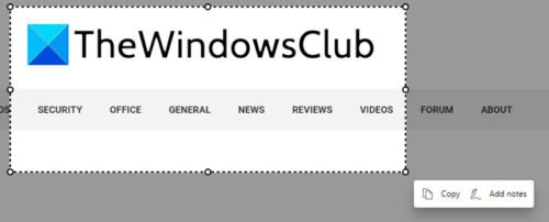 How to use Web Capture in Microsoft Edge on Windows 11