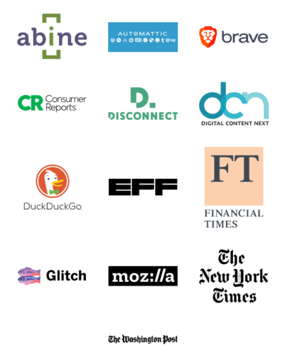 Take Control Of Your Privacy using one of these browsers or tools