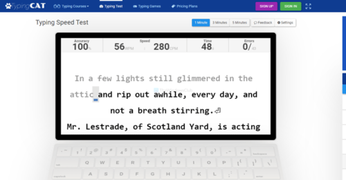 Best free Online Typing Test tools to test typing speed