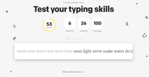 Best free Online Typing Test tools to test typing speed