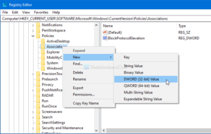 How to Block launching apps associated with File or URI scheme