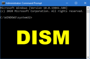 Run DISM Offline to repair Windows System Image backup