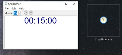 SnapTimer is a free Countdown Timer software for Windows PC