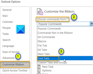 Instant Search Box missing in Outlook [Fix]