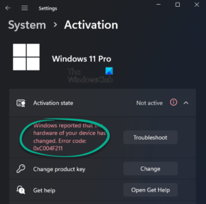 0xC004F211, 0xC004F213 Windows Activation Errors [Fix]