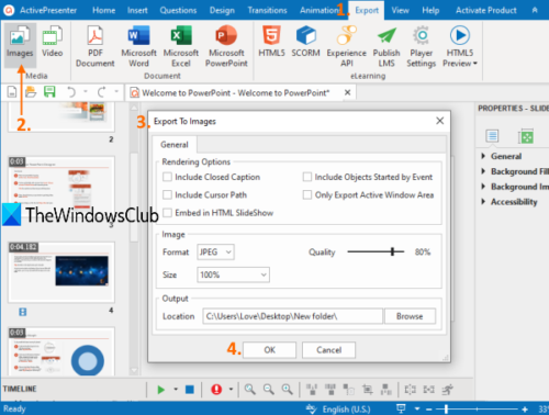 Best free PowerPoint to Image converter software and online tools
