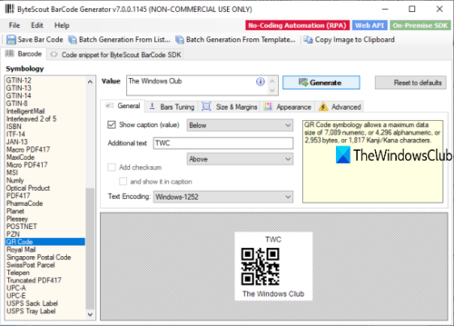 Best free QR Code generator software for Windows 11/10