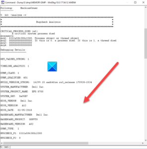 How to read Small Memory Dump (dmp) files in Windows 11