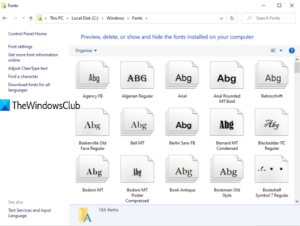 How to restore deleted fonts in Microsoft Office