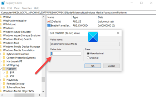 Windows Camera Frame Server Service Terminated Unexpectedly