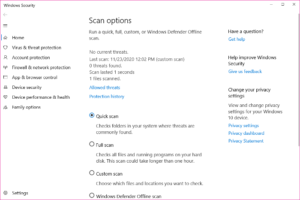 How to manually scan individual files and using Windows Defender
