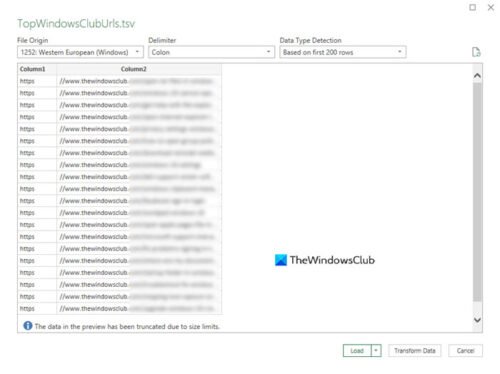 How to open TSV files on Windows PC