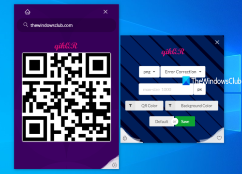 Best free QR Code generator software for Windows 11/10