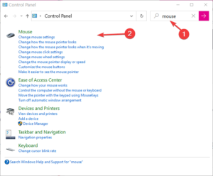 How to change Mouse Settings in Windows 11/10