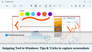 How to copy all Text as Table from a Screenshot in Snipping Tool