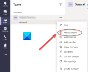 How to change the Team Picture in Microsoft Teams