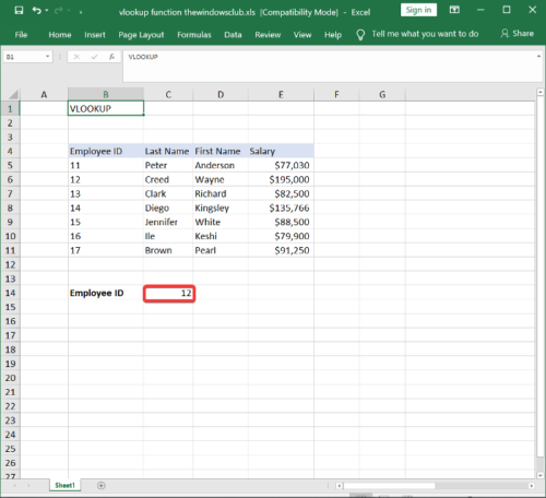 How to write, build, and use VLOOKUP function in Excel