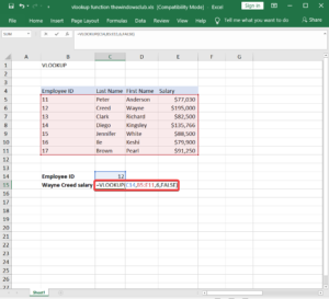 How to write, build, and use VLOOKUP function in Excel
