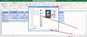 How to apply Themes and change Appearance on Excel Workbook