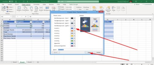 How to apply Themes and change Appearance on Excel Workbook