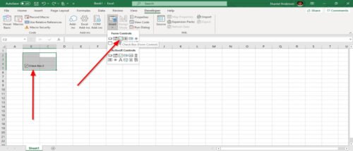 How to create and use Form Controls in Excel