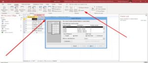 How to create a Report using Access