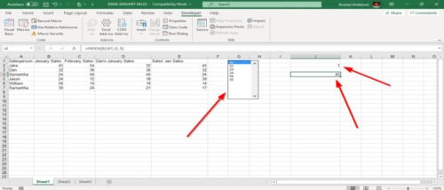 How to create and use Form Controls in Excel