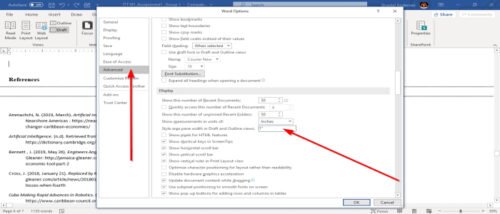 How to apply different Views to a Word document