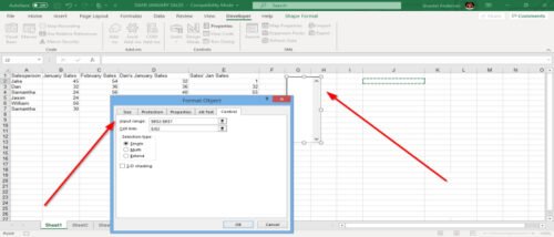 How to create and use Form Controls in Excel