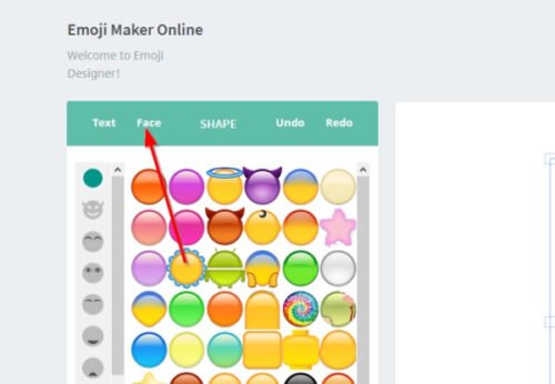 How to make Emojis online using the the web browser