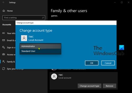 How to to create Local Administrator Account in Windows 11/10