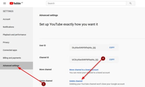 How to delete your YouTube Channel and Account the easy way