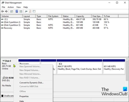 System Restore could not find the offline boot volume [Fix]