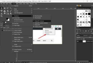 How to crop, rotate, and change Image size in GIMP