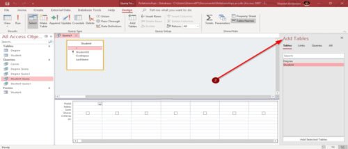 How to Create and Modify Query in Access