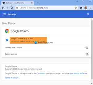 Find out which version of Chrome browser you have on your PC