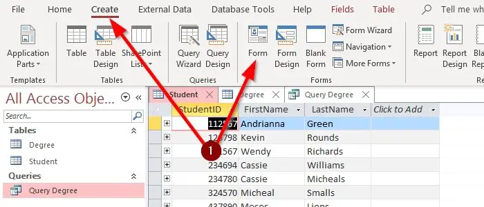 How To Create Multiple Table In Ms Access Query Option Form ... How To Create Multiple Table In Ms Access Query Option Form ...