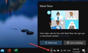 How to remove Meet Now icon in Windows 10? What is it?