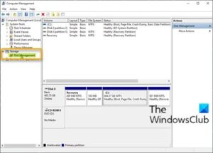 How to open Disk Management in Windows 11/10
