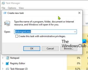 How to open Disk Management in Windows 11/10
