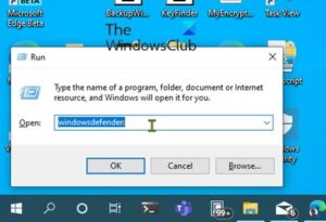 How to open Windows Security in Windows 11/10