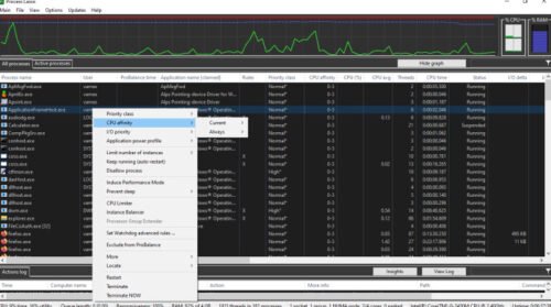 How to limit CPU usage for a process in Windows 11/10
